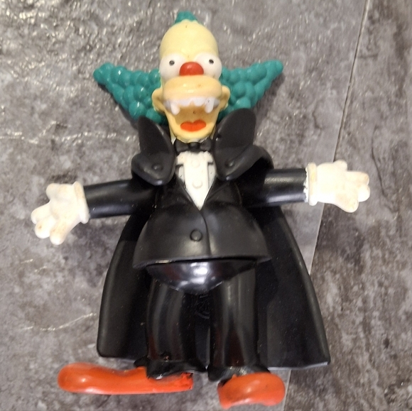 Toys | The Simpsons Crusty Clown Dracula Burger King Figure Halloween ...
